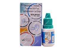Solinex Ear Drops 10 ML | Order Solinex Ear Drops 10 ML Online at Truemeds