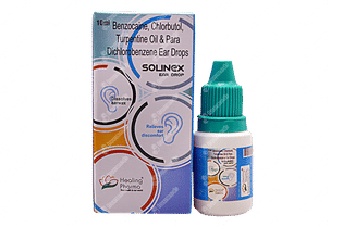 Solinex Ear Drops 10 ML | Order Solinex Ear Drops 10 ML Online at Truemeds
