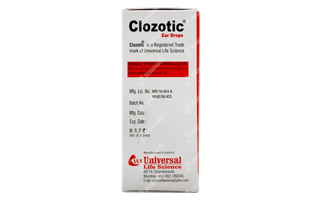 Clozotic Ear Drops 5 Ml - Uses, Side Effects, Dosage, Price | Truemeds