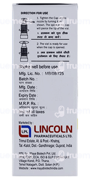 Otolin Ear Drop 5 Ml - Uses, Side Effects, Dosage, Price | Truemeds