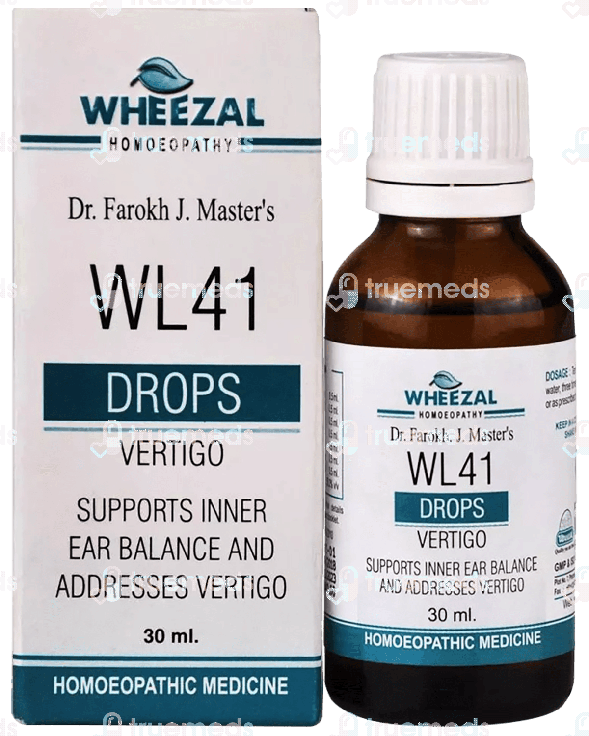 Wheezal Wl 41 Vertigo Drop 30 Ml - Uses, Side Effects, Dosage, Price ...