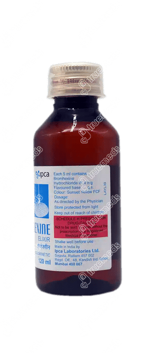 Bromhexine 4 MG Elixir 120 ML | Order Bromhexine 4 MG Elixir 120 ML ...