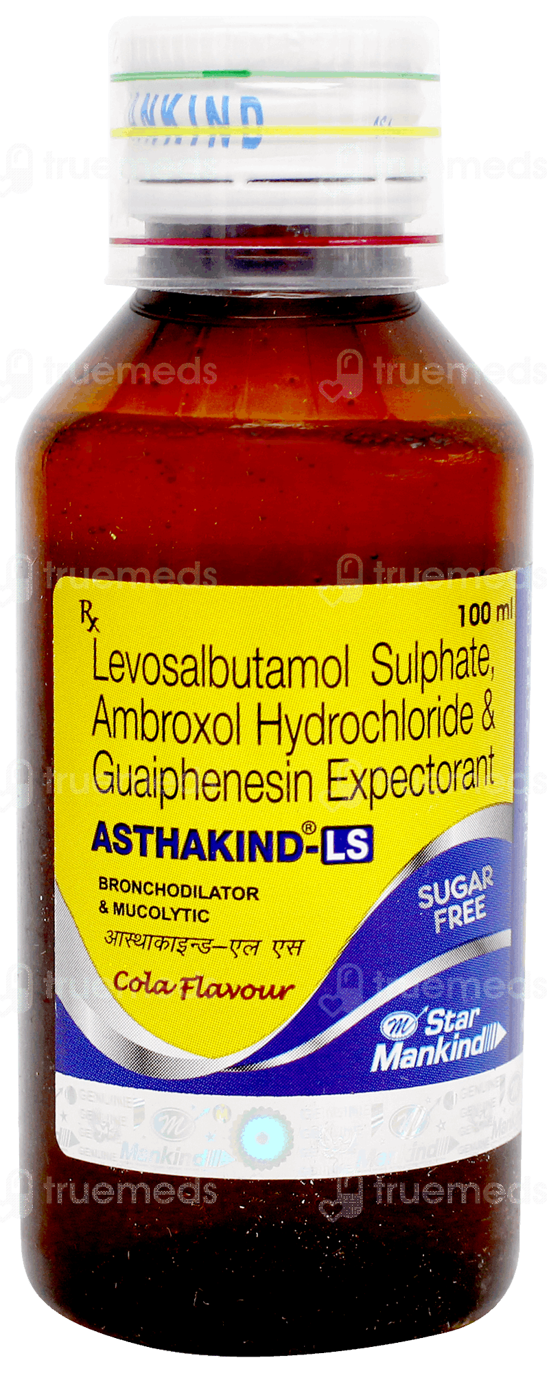 Asthakind Ls Cola Flavour Expectorant: Uses, Side Effects, Price ...
