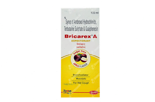 Bricarex A 5012515 Mg Expectorant 100 Ml - Uses, Side Effects, Dosage ...