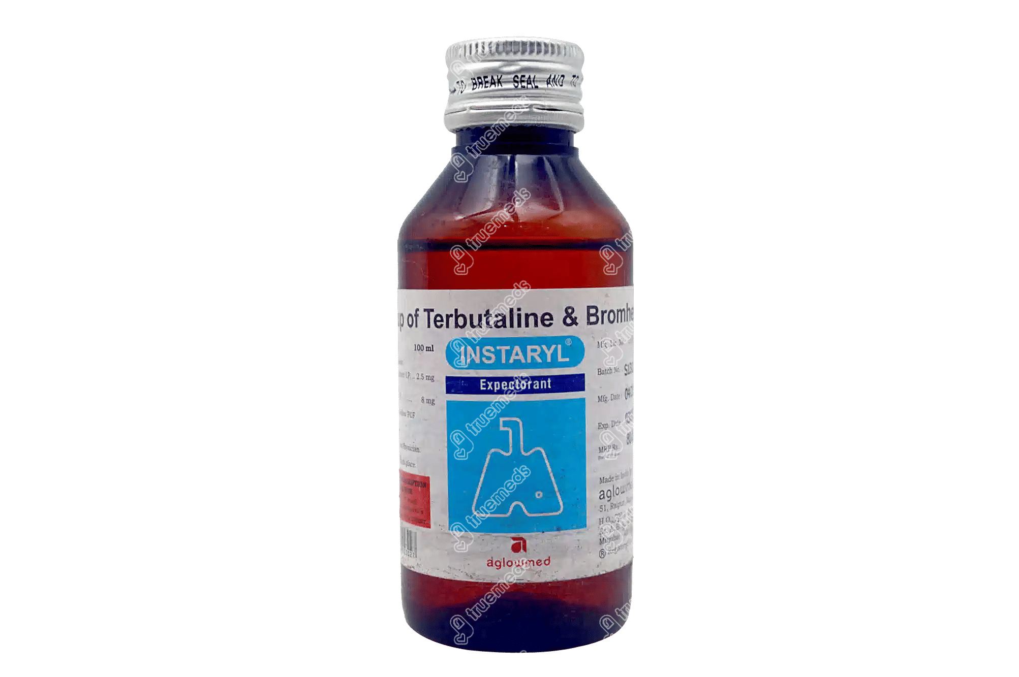 Instaryl 258 Mg Expectorant 100 Ml - Uses, Side Effects, Dosage, Price ...