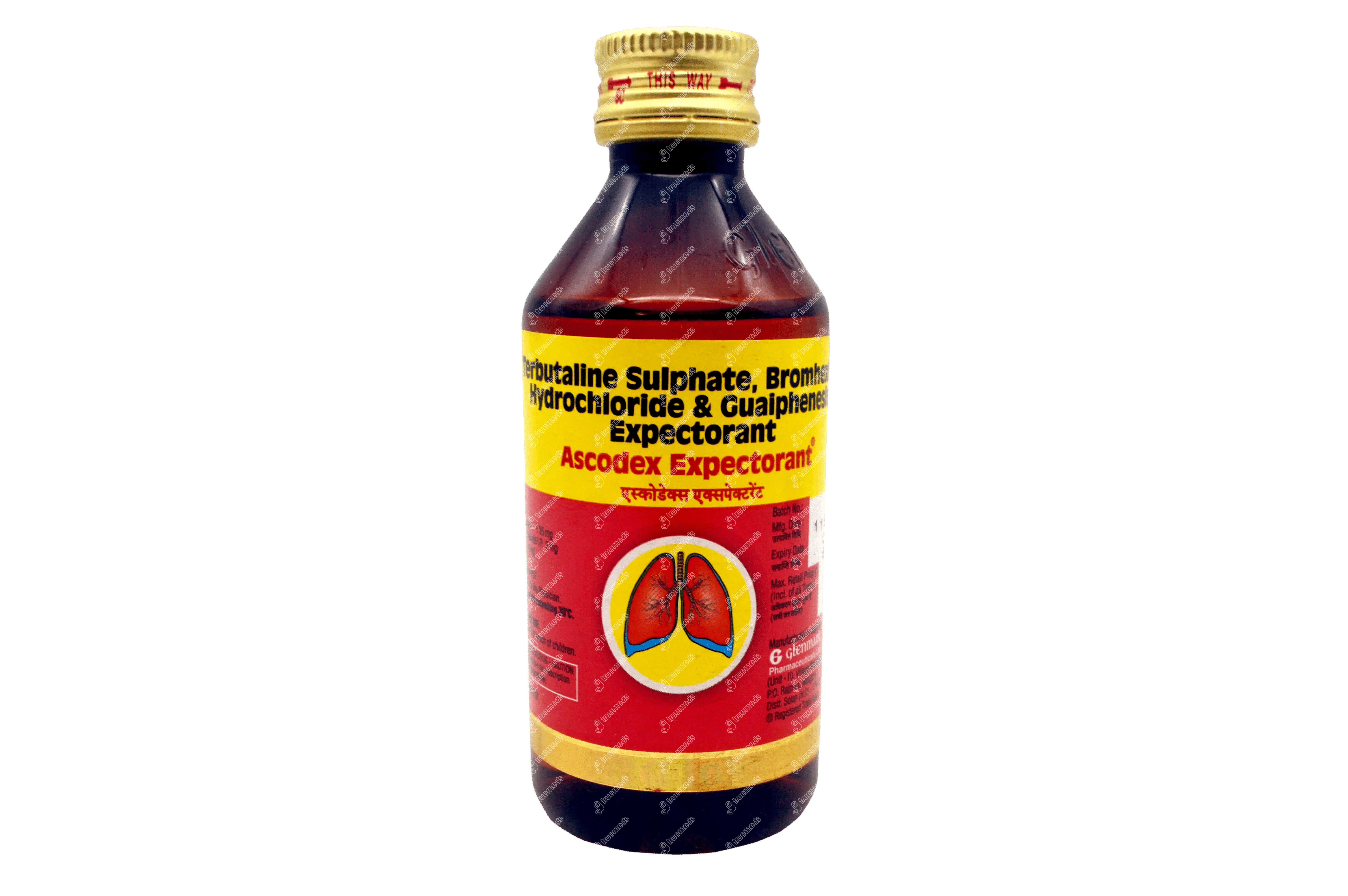 Ascodex 50/1.25/2 Expectorant 100 ML | Order Ascodex 50/1.25/2 ...