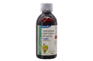 Axalin Expectorant Green Apple 100 Ml - Uses, Side Effects, Dosage ...