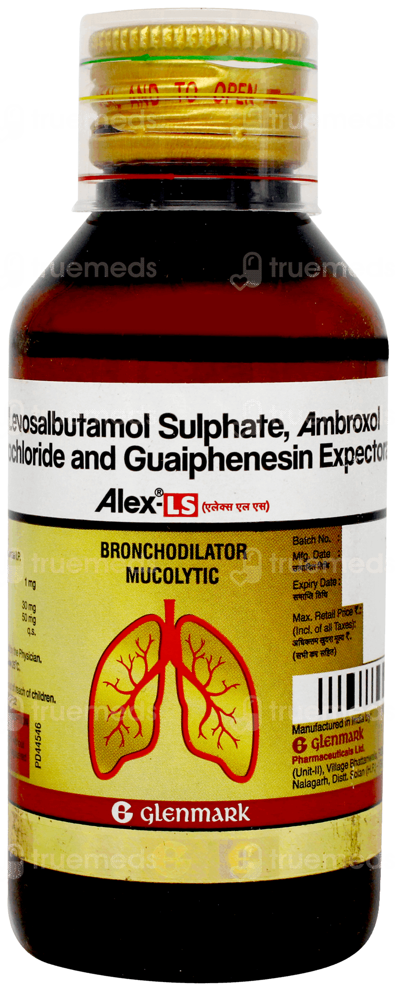Alex Ls 13050 Mg Expectoraant 100 Ml - Uses, Side Effects, Dosage ...