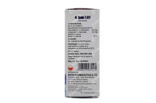 4 Quin Lot Eye Drops: Uses, Side Effects, Price & Substitutes