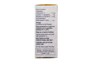 Alerchek 0.1% Eye Drops 5 ML | Order Alerchek 0.1 % Eye Drops 5 ML ...