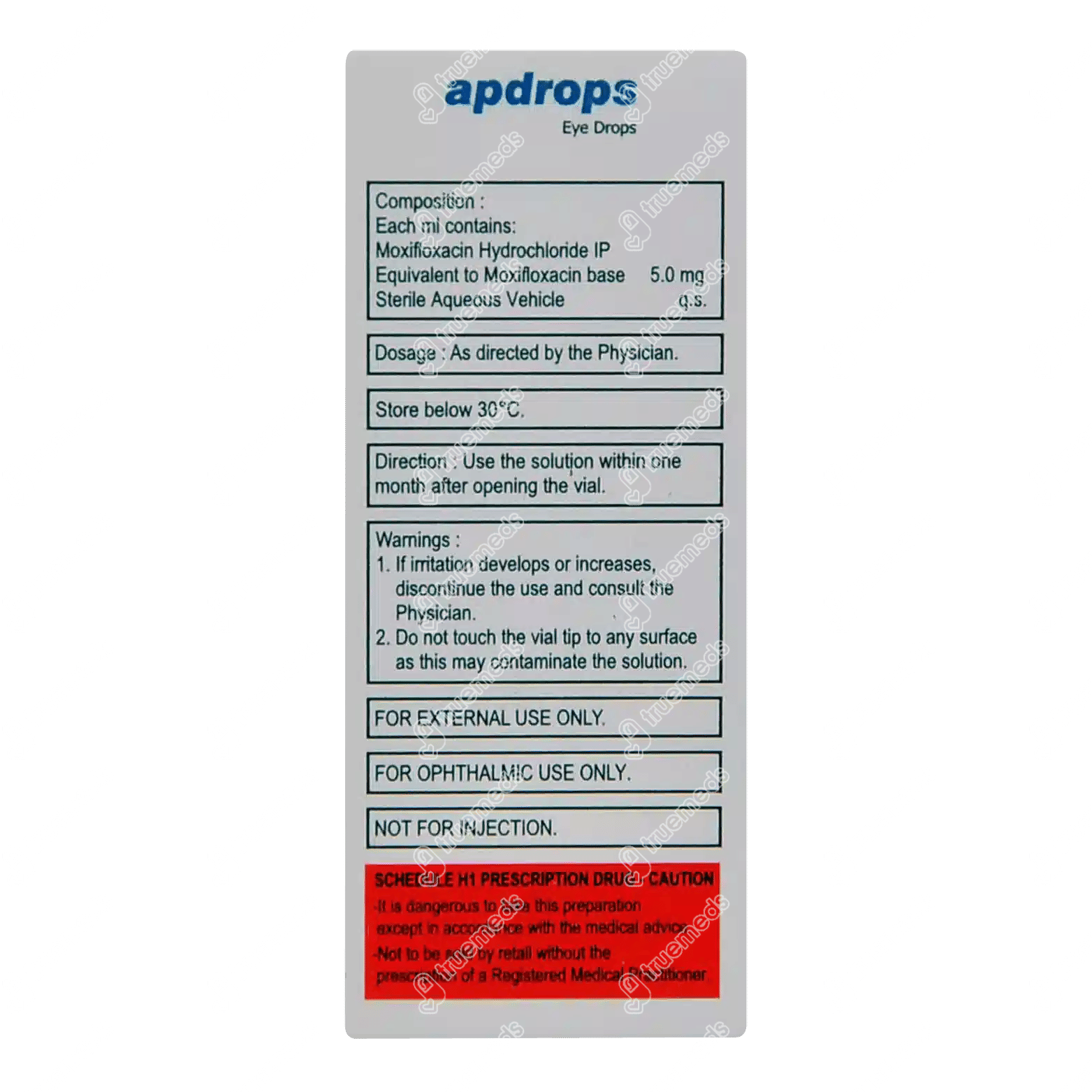 Apdrops 0.5% Eye Drops 5 ML | Order Apdrops 0.5 % Eye Drops 5 ML Online ...