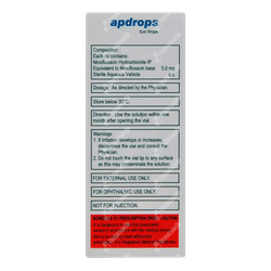 Apdrops 0.5% Eye Drops 5 ML | Order Apdrops 0.5 % Eye Drops 5 ML Online ...