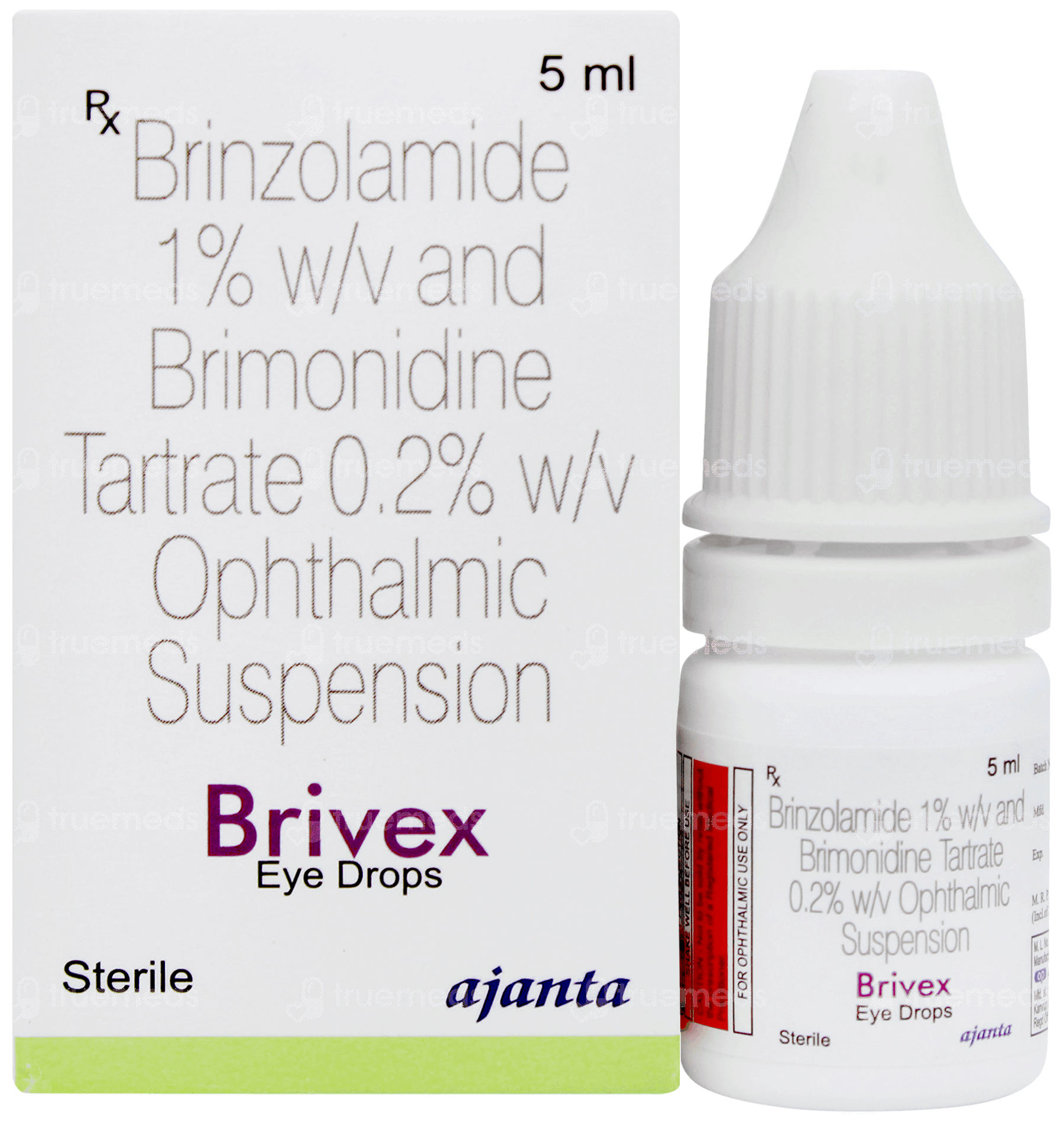 Brivex Eye Drops 5 ML | Order Brivex Eye Drops 5 ML Online at Truemeds