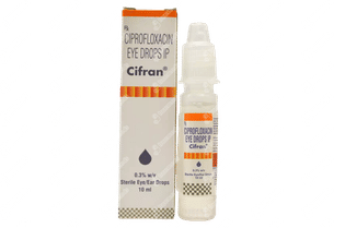 Cifran 03 Eye Drops 10 Ml - Uses, Side Effects, Dosage, Price | Truemeds