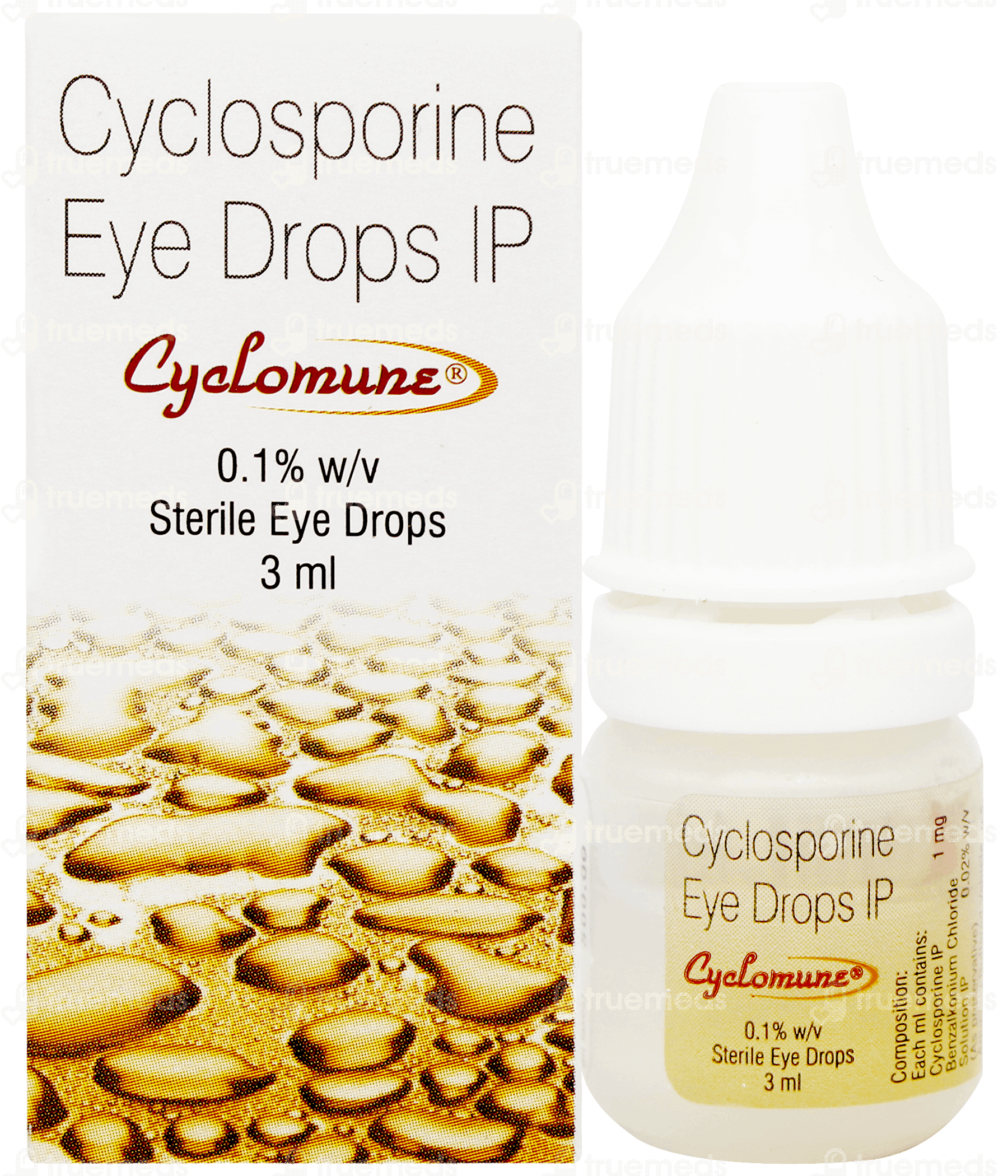 Cyclomune 0.1% Eye Drops 3 ML | Order Cyclomune 0.1 % Eye Drops 3 ML ...