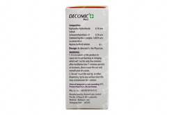 Decomic Plus Eye Drops 10 ML - Uses, Side Effects, Dosage, Price | Truemeds