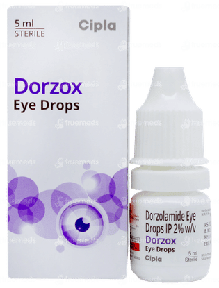 Dorzox 2 Eye Drops 5 Ml - Uses, Side Effects, Dosage, Price | Truemeds
