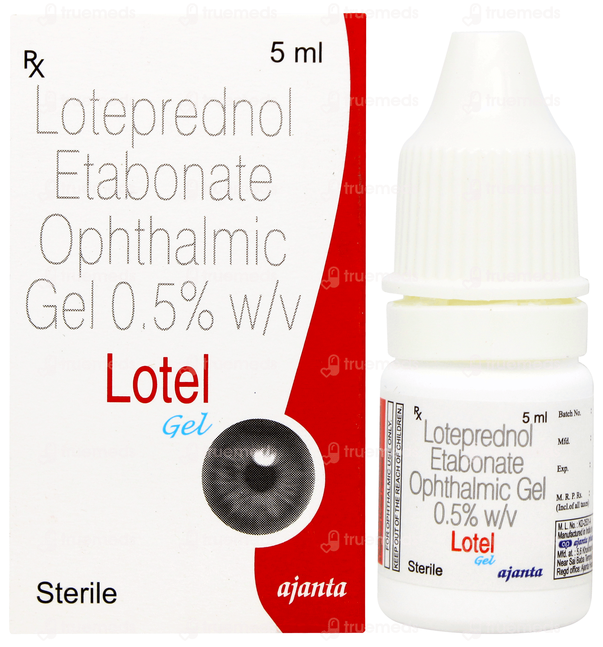 Lotel Gel 0.5% Eye Drops 5 ML | Order Lotel Gel 0.5 % Eye Drops 5 ML ...