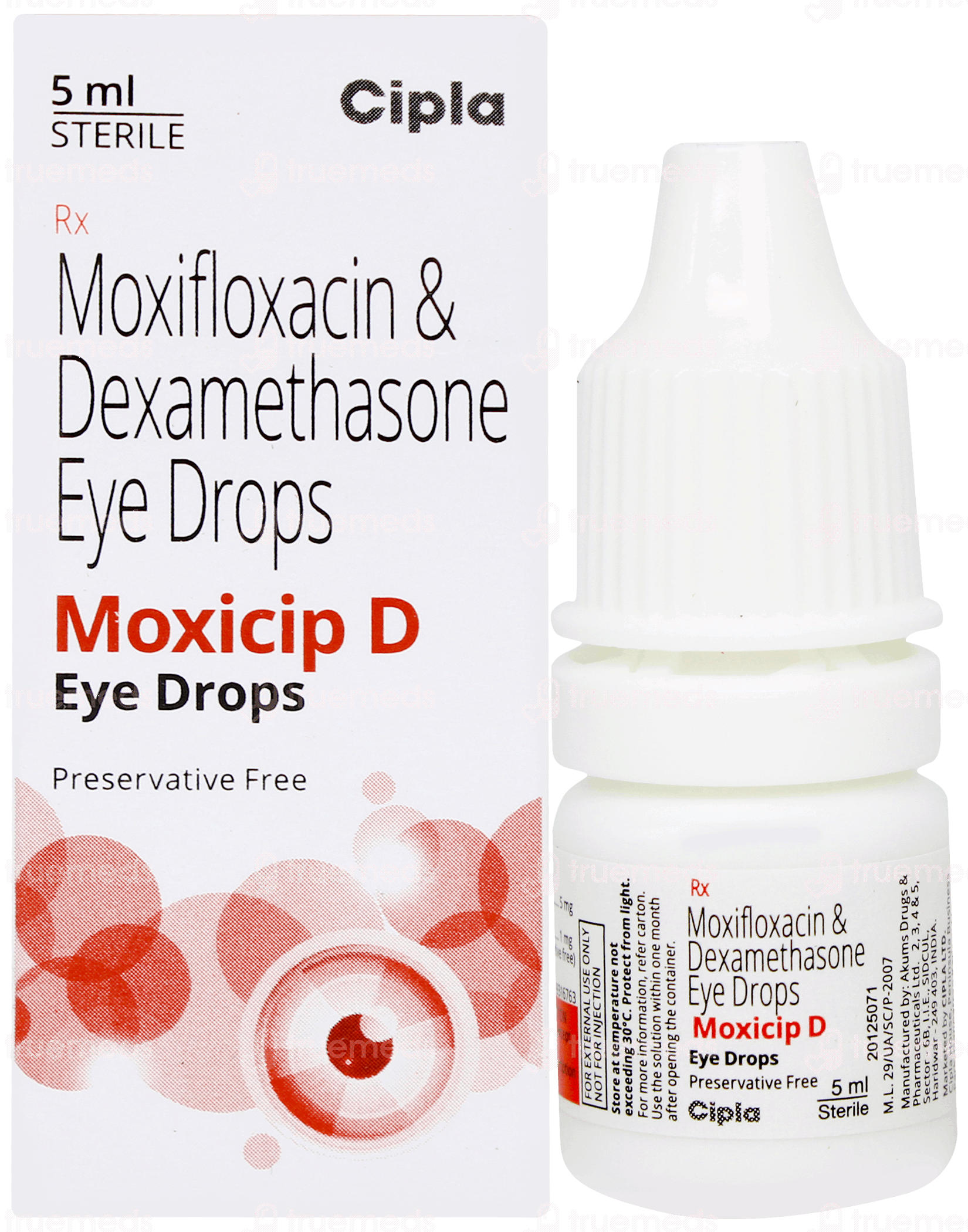 Moxicip D Eye Drops 5 ML | Order Moxicip D Eye Drops 5 ML Online at ...