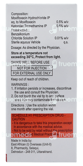 Moximax Kt 0.4/0.5% Eye Drops 10 ML | Order Moximax Kt 0.4/0.5 % Eye ...