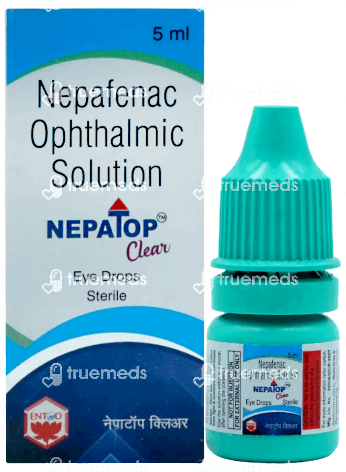 Nepatop Clear Eye Drops 5ml - Uses, Side Effects, Dosage, Price | Truemeds