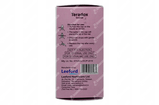 Teradox 0.3% Eye Drops 10 ML | Order Teradox 0.3 % Eye Drops 10 ML ...