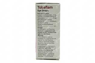 Tobaflam 0.3/0.5% Eye Drops 5 ML | Order Tobaflam 0.3/0.5 % Eye Drops 5 ...