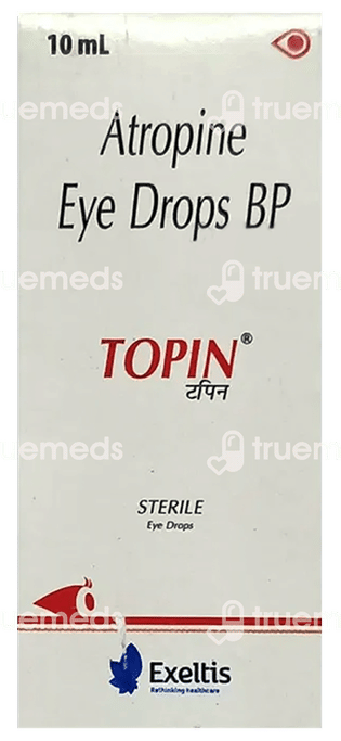 Topin 1 Eye Drops 10 Ml - Uses, Side Effects, Dosage, Price | Truemeds