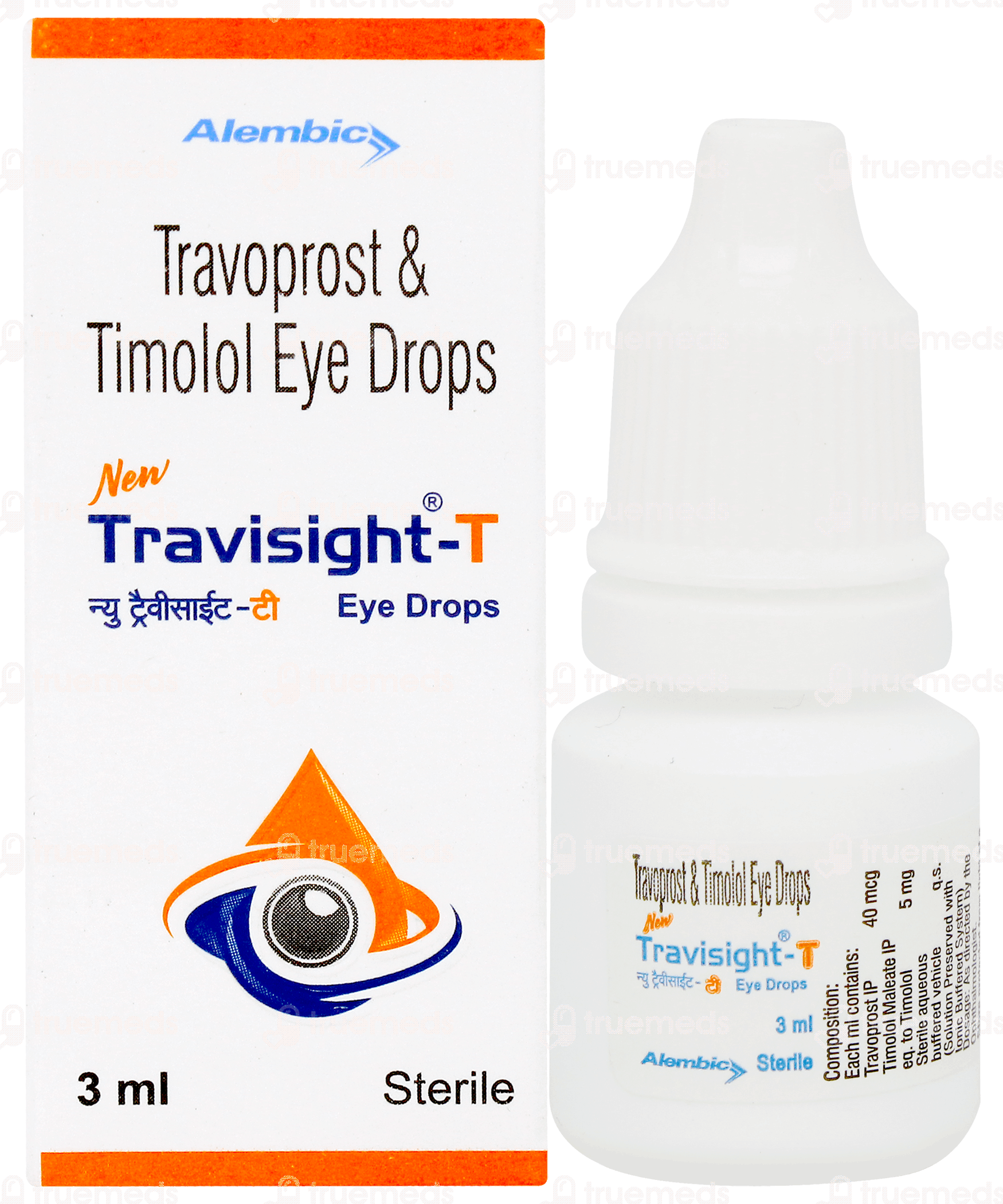 Travisight T Eye Drops 3 Ml - Uses, Side Effects, Dosage, Price | Truemeds