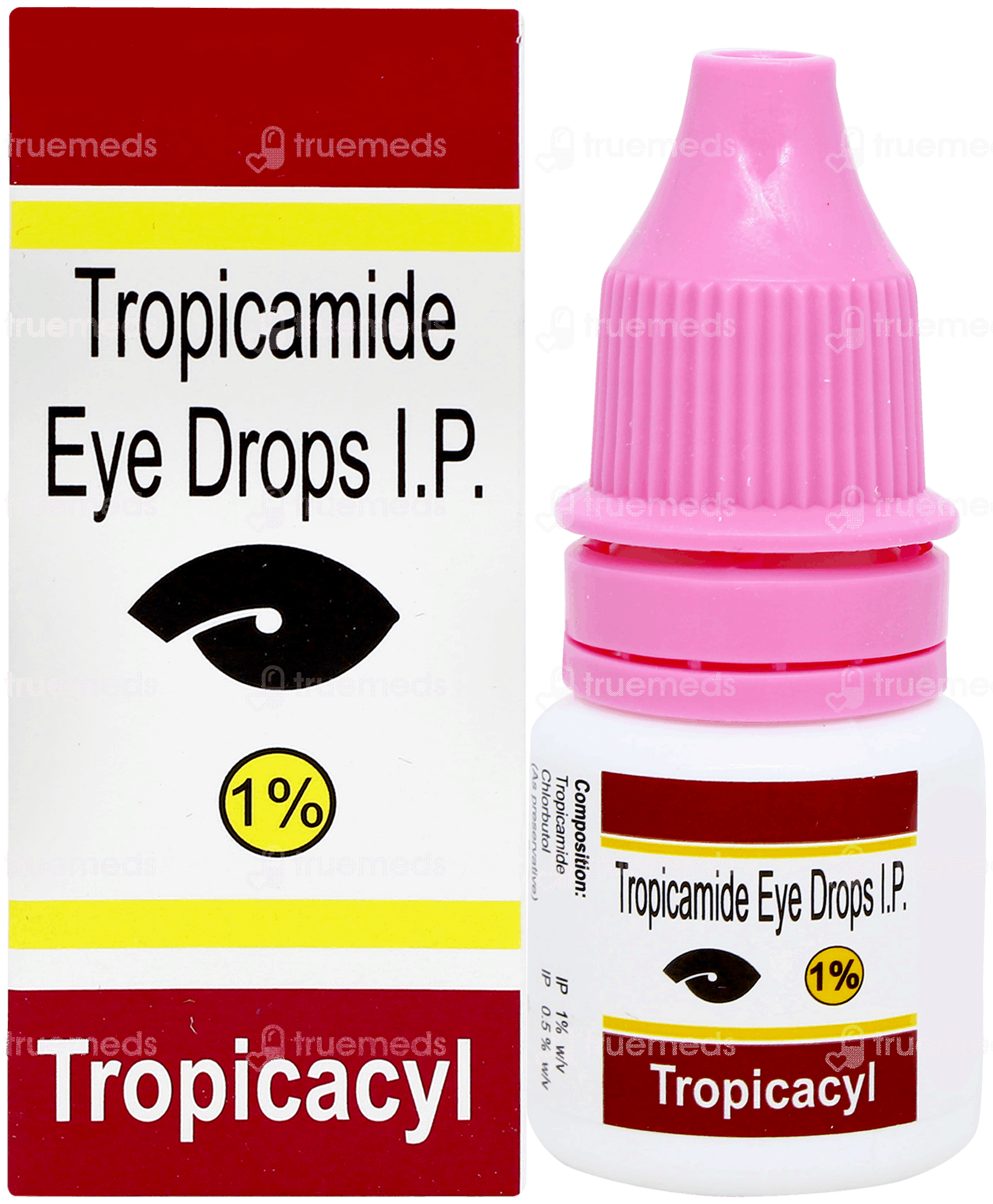 Tropicacyl 1 Eye Drops 5 Ml - Uses, Side Effects, Dosage, Price | Truemeds
