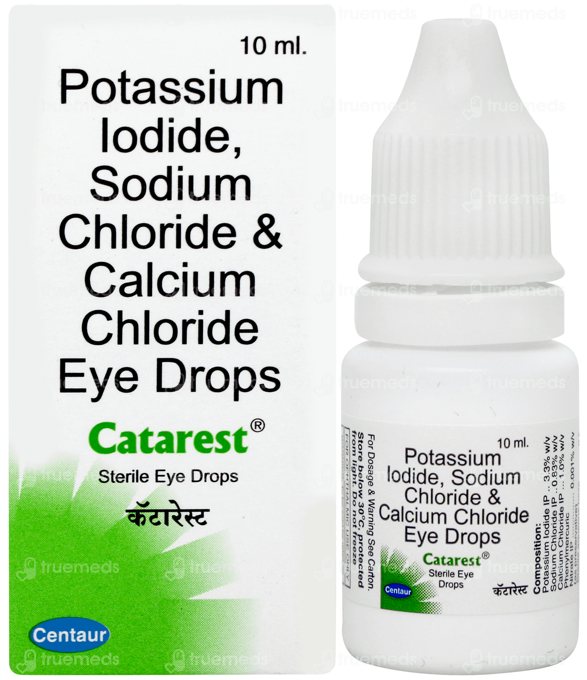 Catarest Eye Drops 10 Ml - Uses, Side Effects, Dosage, Price | Truemeds