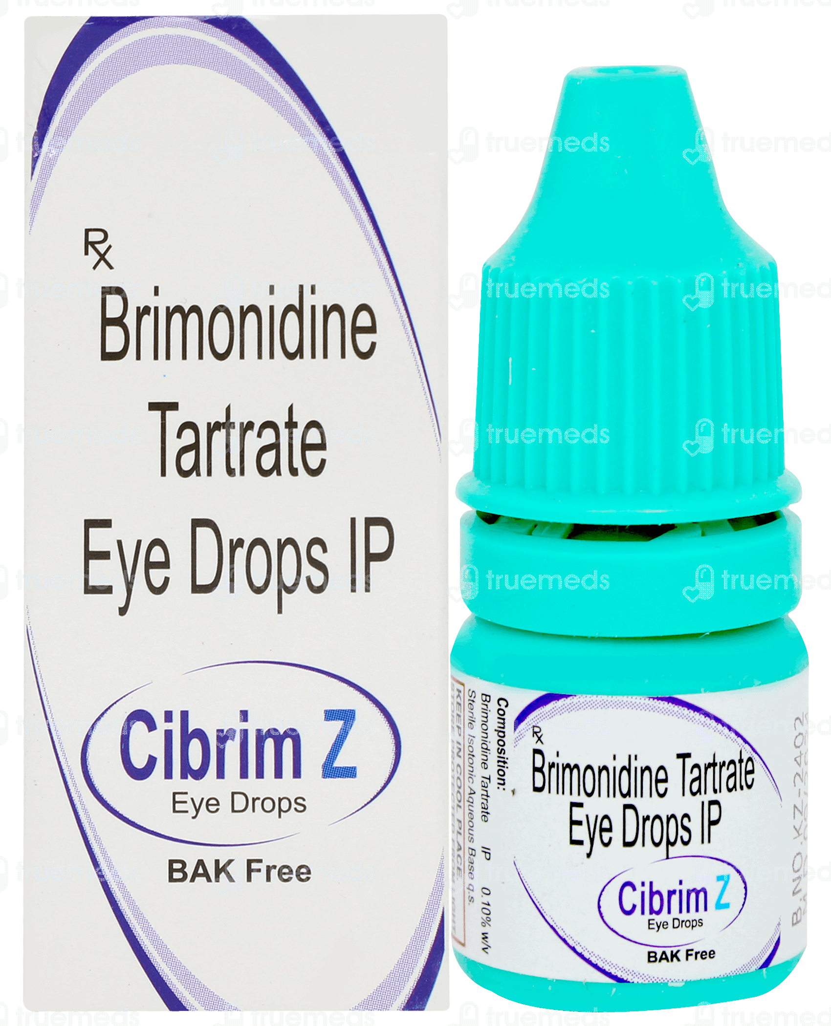 Cibrim Z Eye Drops 5 ML | Order Cibrim Z Eye Drops 5 ML Online at Truemeds