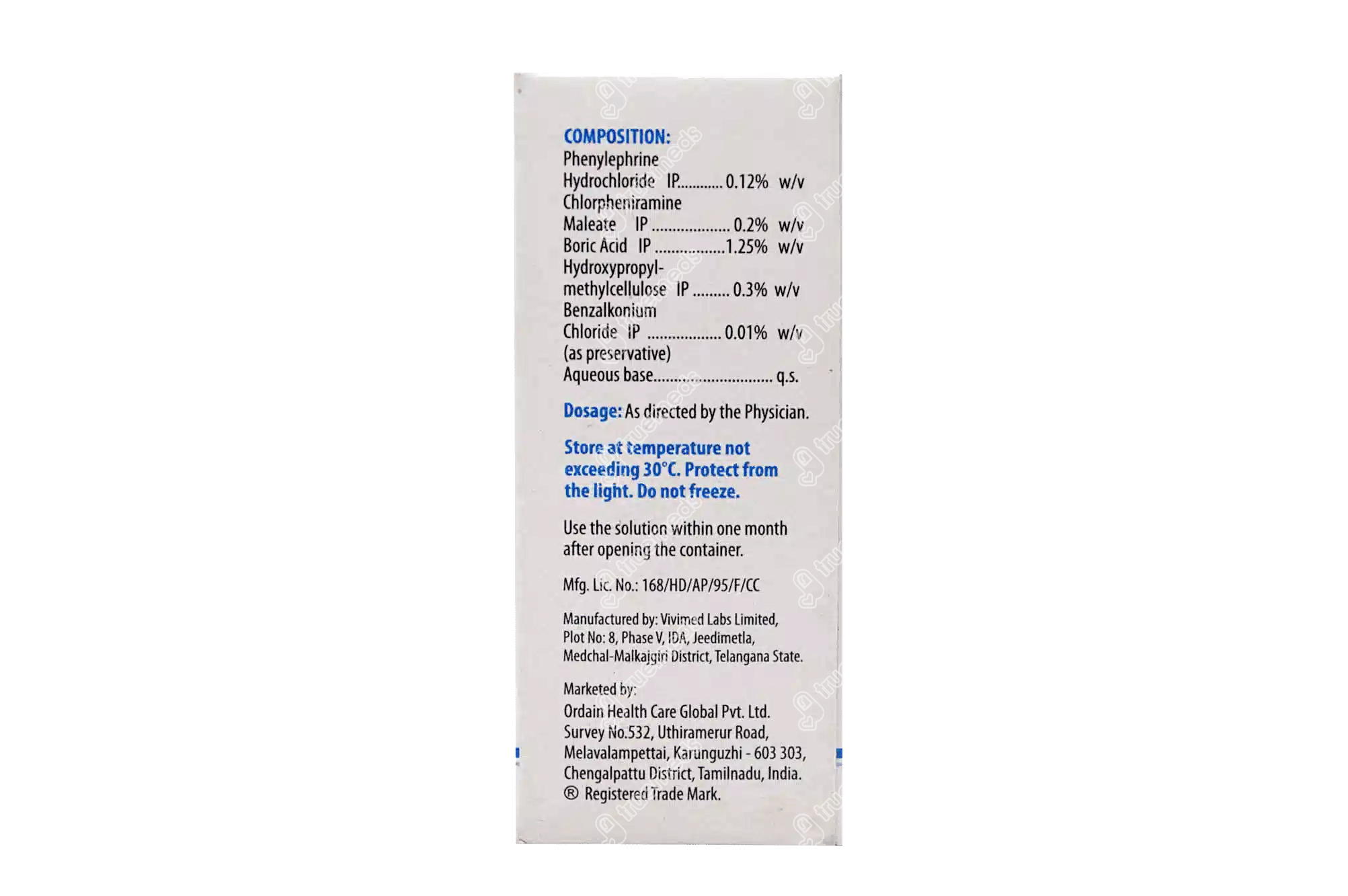 Decomic Eye Drops 10 ML - Uses, Side Effects, Dosage, Price | Truemeds