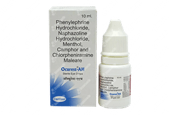 Ocurest Ah Eye Drops 10 ML - Uses, Side Effects, Dosage, Price | Truemeds
