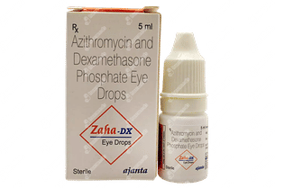 Zaha Dx Eye Drops 5 Ml - Uses, Side Effects, Dosage, Price | Truemeds
