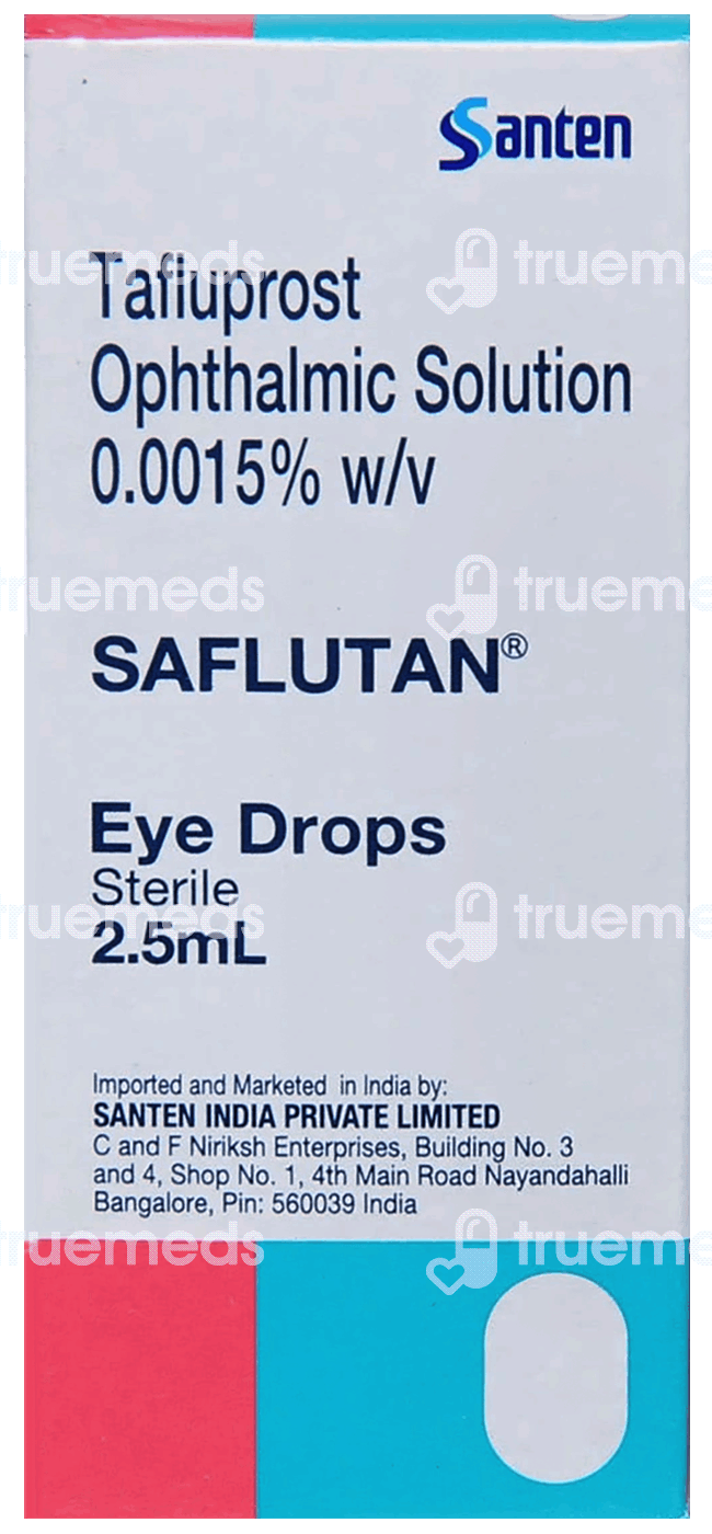 Saflutan Eye Drop 25 Ml - Uses, Side Effects, Dosage, Price | Truemeds