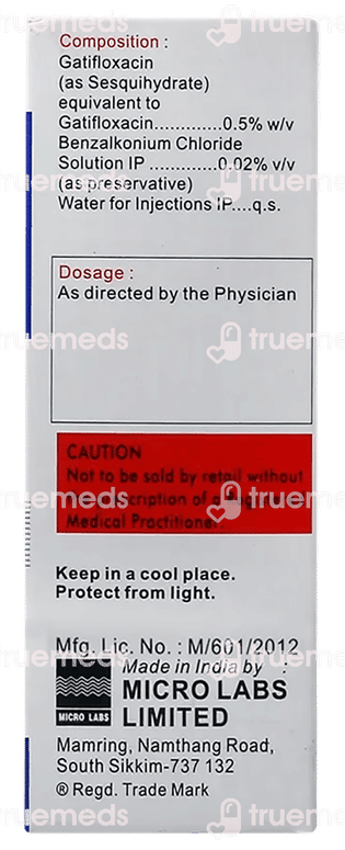 Extragat 0.5% Eye Drops 5 ML | Order Extragat 0.5 % Eye Drops 5 ML ...