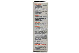 Zoxan D 0301 Eye Drops 10 Ml - Uses, Side Effects, Dosage, Price | Truemeds