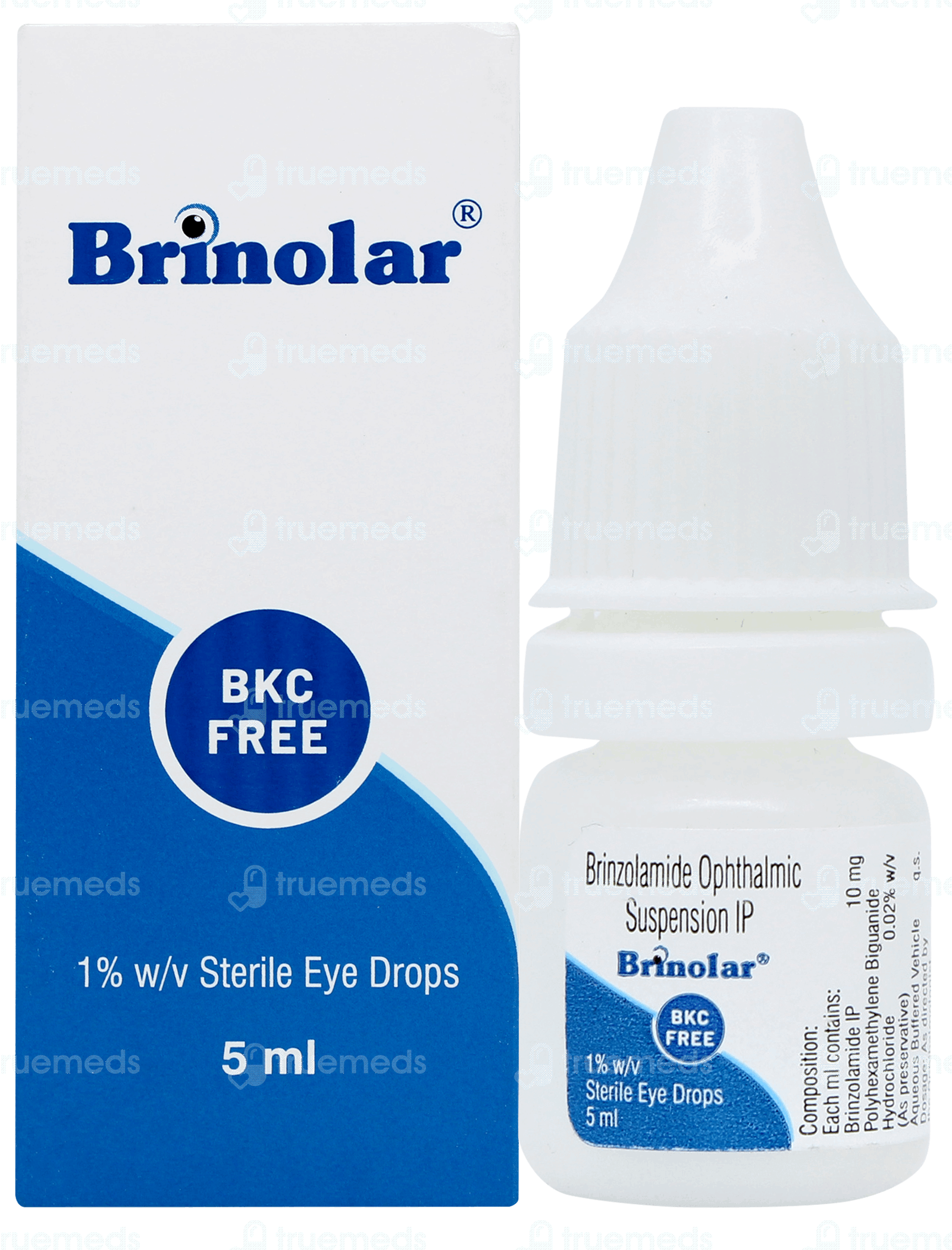 Brinolar 10002 Eye Drops 5 Ml - Uses, Side Effects, Dosage, Price | Truemeds