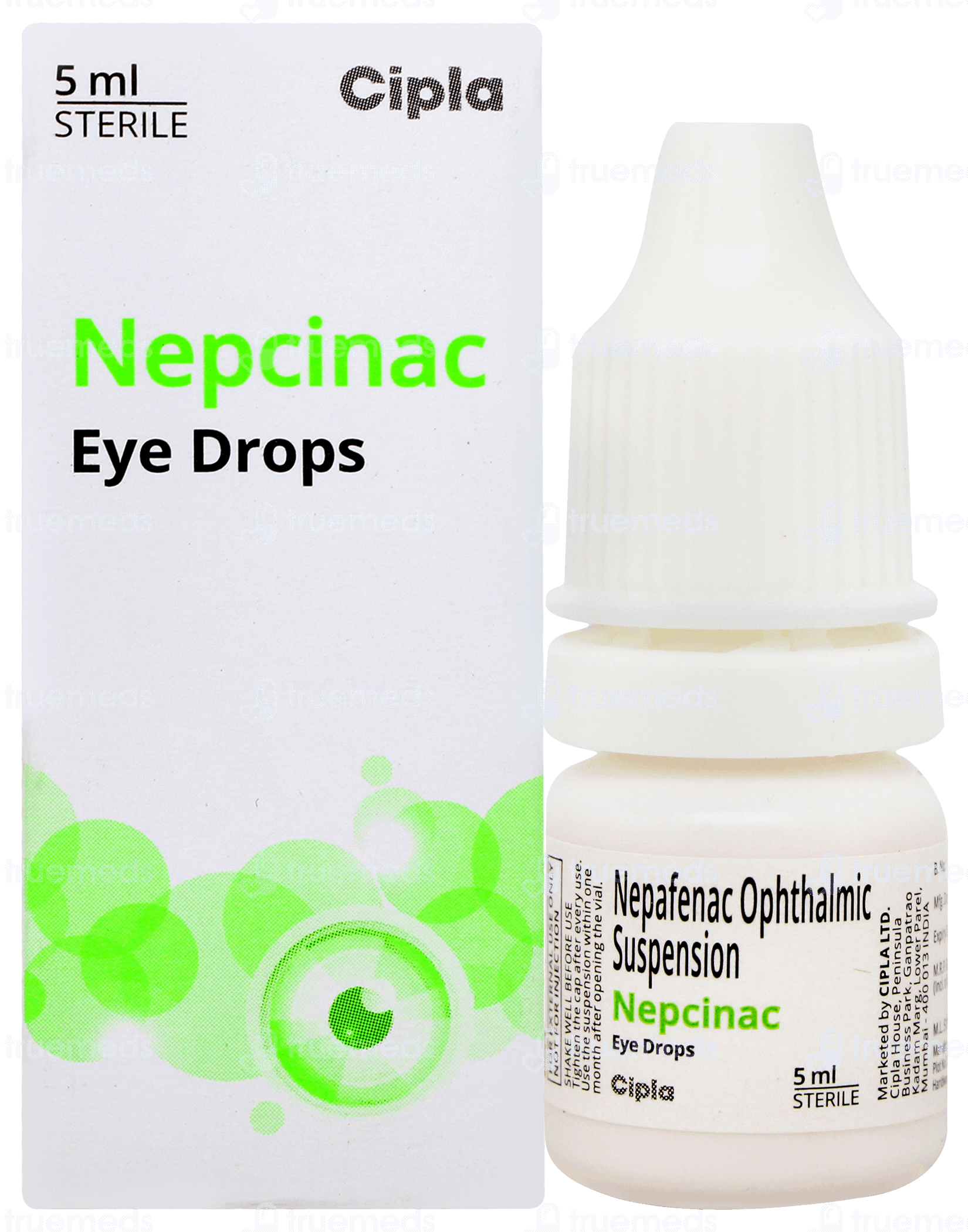 Nepcinac Eye Drop 5 Ml - Uses, Side Effects, Dosage, Price | Truemeds