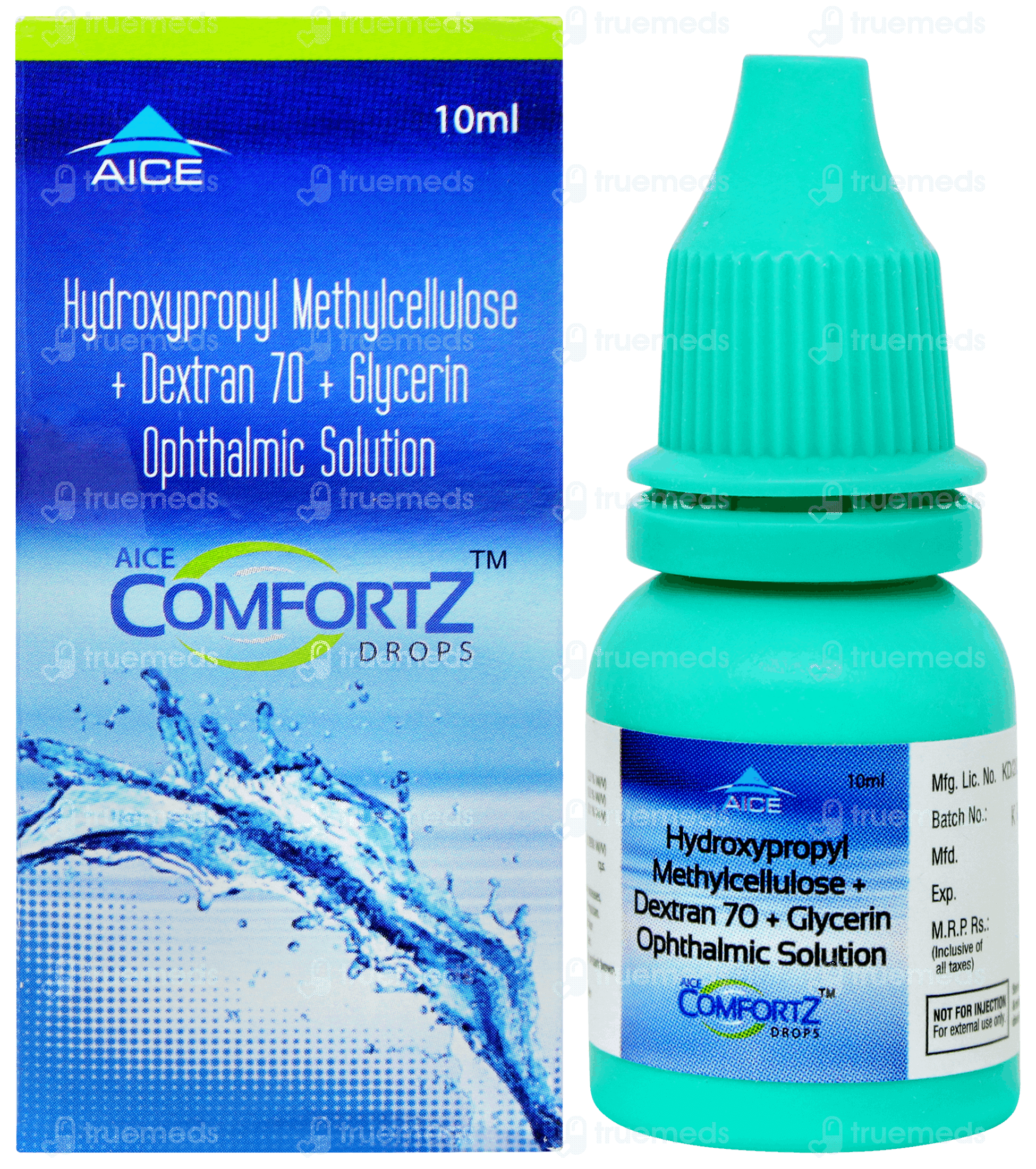 Comfortz Eye Drop 10 Ml - Uses, Side Effects, Dosage, Price | Truemeds