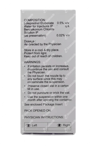 Lotesurge 05 Eye Drop 5 Ml - Uses, Side Effects, Dosage, Price | Truemeds