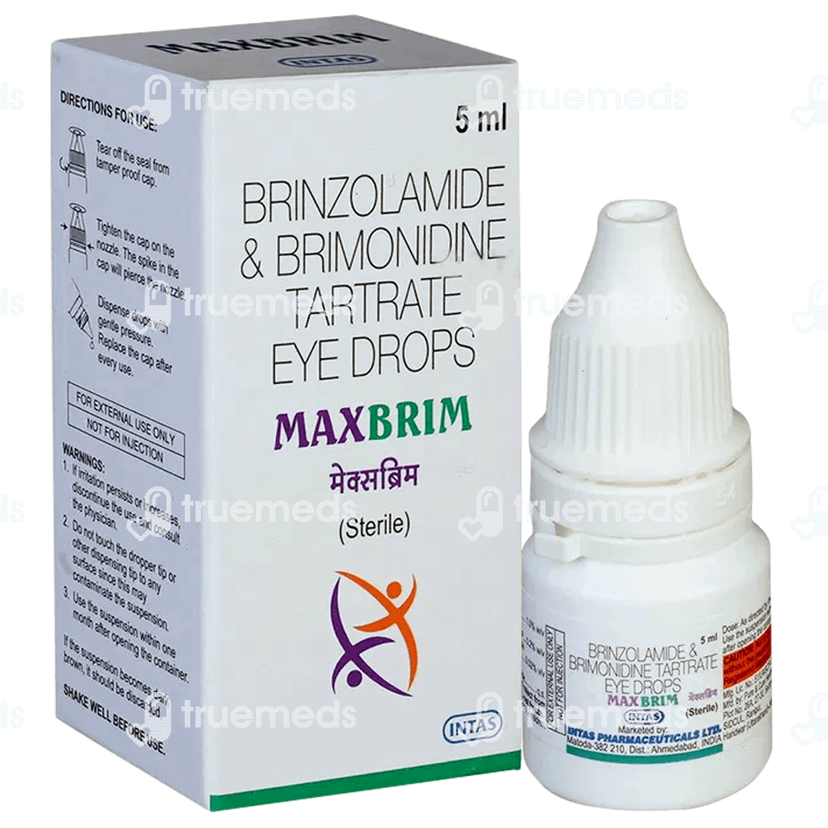 Maxbrim 102 Eye Drop 5 Ml - Uses, Side Effects, Dosage, Price | Truemeds