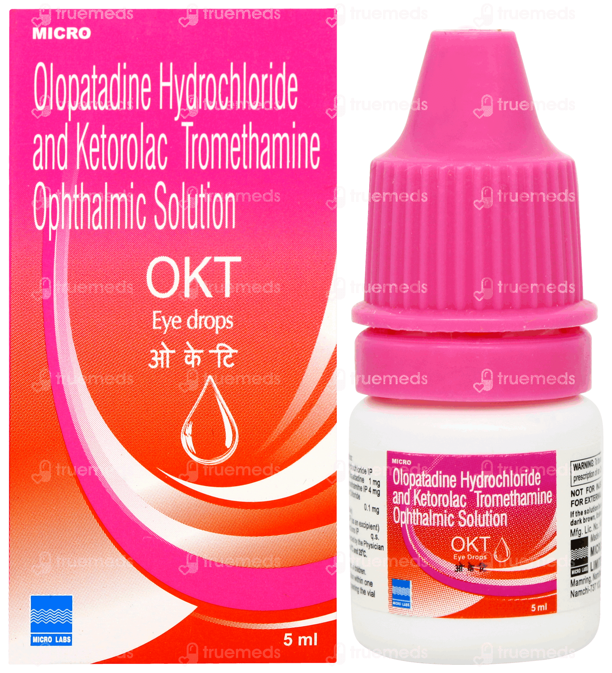 Okt Eye Drop 5 Ml - Uses, Side Effects, Dosage, Price | Truemeds