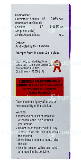 Enflur Eye Drops 5 Ml - Uses, Side Effects, Dosage, Price | Truemeds