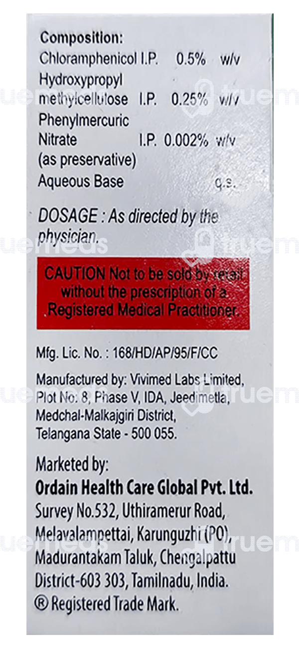 Renicol Eye Drops 10 Ml - Uses, Side Effects, Dosage, Price | Truemeds