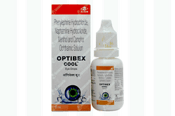 Optibex Cool Eye Drops 10 ML - Uses, Side Effects, Dosage, Price | Truemeds