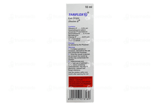 Tariflox D Eye Drops 10 Ml - Uses, Side Effects, Dosage, Price | Truemeds