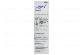 Tariflox D Eye Drops 10 Ml - Uses, Side Effects, Dosage, Price | Truemeds