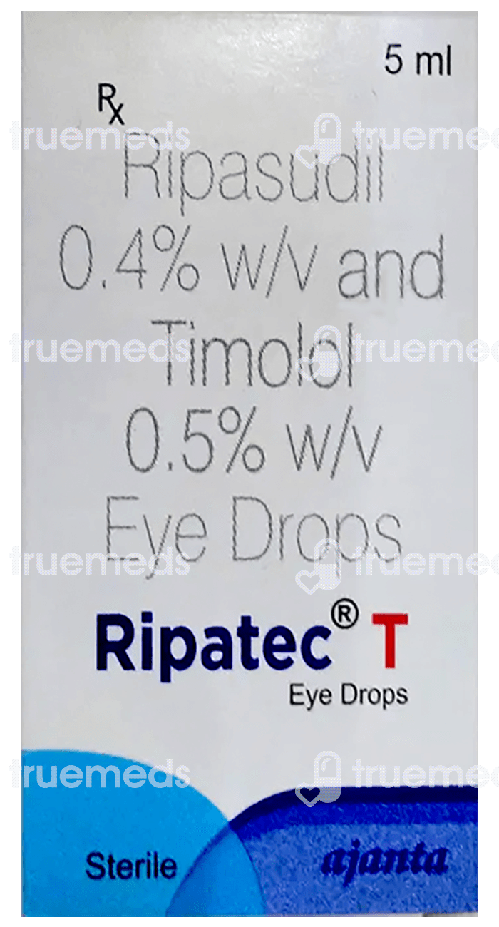 Ripatec T Eye Drop 5 Ml - Uses, Side Effects, Dosage, Price | Truemeds